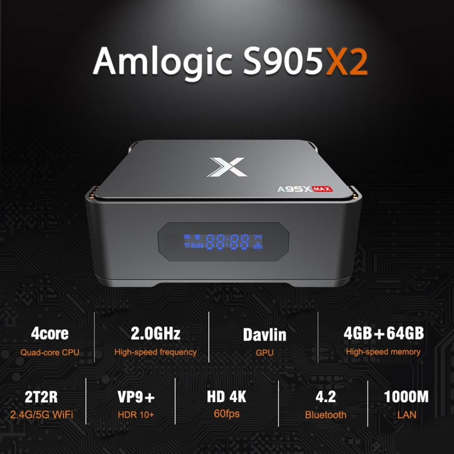 A95X Max Android TV Box fantastic HD Media streaming Device