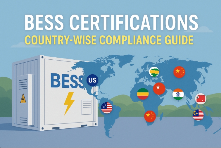 BESS Certifications: Country-Wise Testing & Compliance Guide - Deals1 Promo